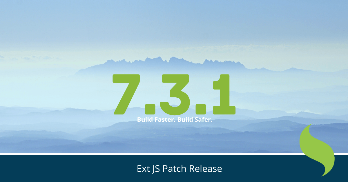 Ext JS 7 3 1 Patch Release Is Available Dimensional Data