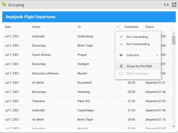 Modernize Your JavaScript Grids With Sorting, Grouping, And Filtering