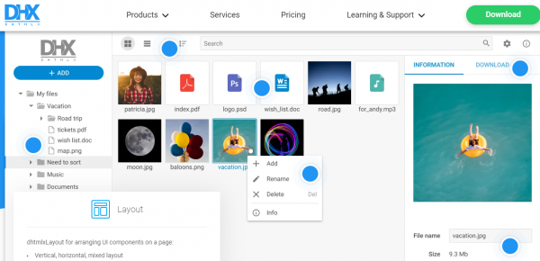7 Best JavaScript Widgets Libraries For Enterprise Web Apps