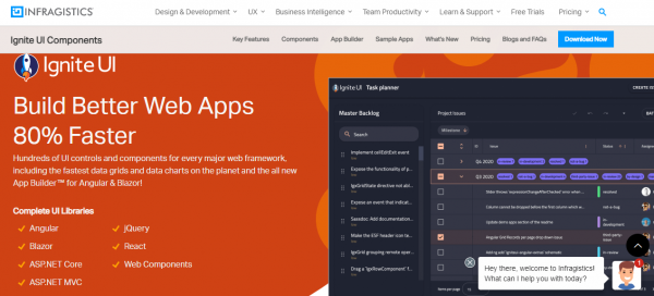 7 Best JavaScript Widgets Libraries For Enterprise Web Apps